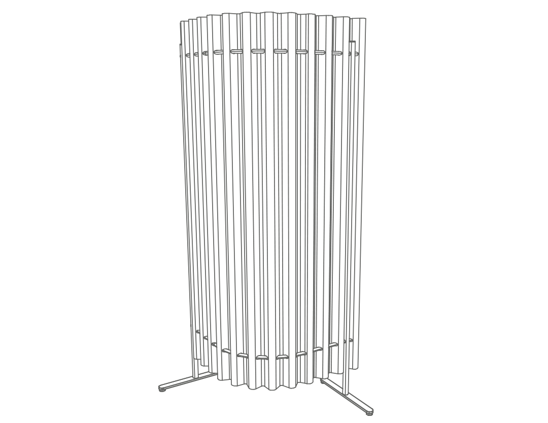 Diffuse Screens - Individual acoustic screens - AllSfär